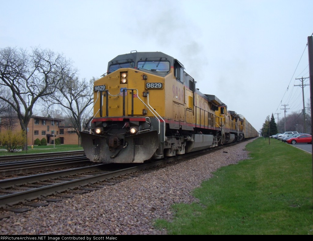 UP 9829, 9126 & 9312